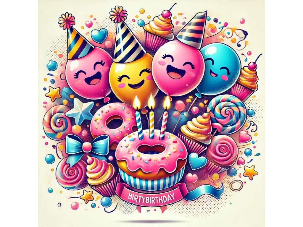 🎂 Blow Up the Joy—it’s a Birthday Ballo Graphic by grifvixcolor ...