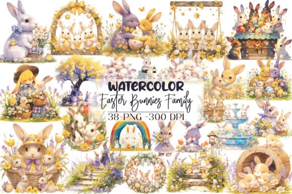 The Easter Mega Clipart Bundle Bundle · Creative Fabrica