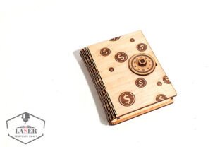 Laser Cut Safe Box Template with Lock · Creative Fabrica