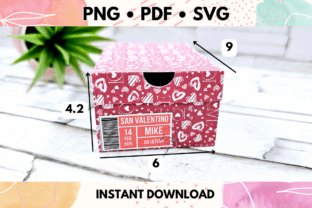 Mini Shoe Box Template + Label | EN-ITA Graphic by blog.viviconletizia ...