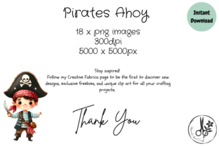 Pirates Ahoy Graphic by Passionateaboutcraft · Creative Fabrica