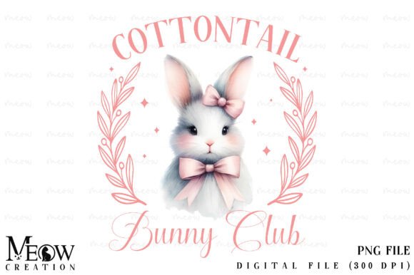41 Girly Easter Bunny Designs & Graphics