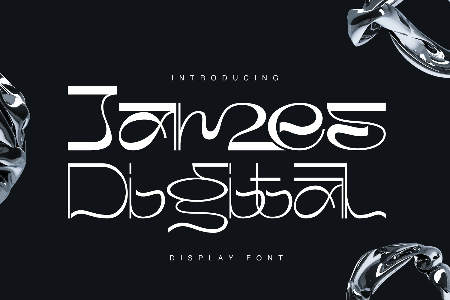 James Digital Font by 177Studio · Creative Fabrica