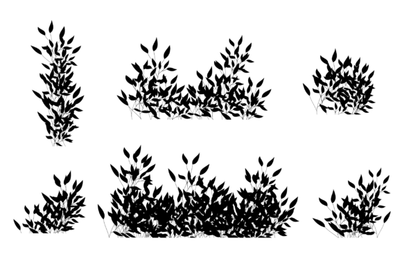 Bush Bundle Svg Graphic by Cyudeshbuhu · Creative Fabrica