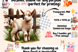 Spring Baby Animals P4 Clipart Graphic by Wonders Artist · Creative Fabrica