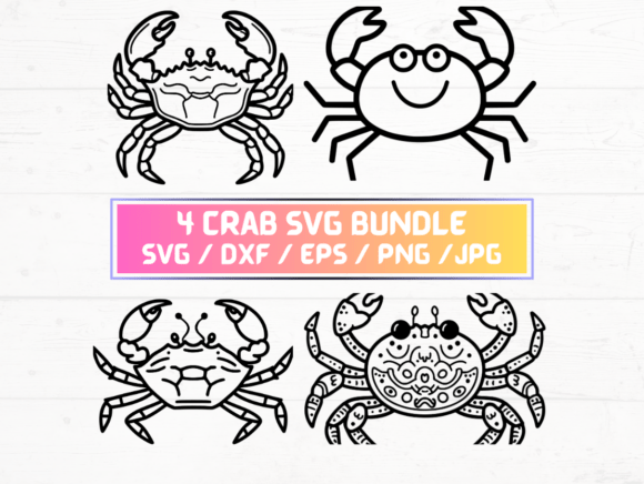 39 Crab Laser Cut Files Designs & Graphics