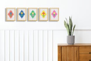 5 Floral Spring Cross Stitch Pattern PDF Graphic by CrossWithMe ...