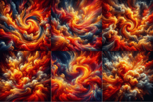 Abstract Fire Smoke Background Graphic by Graphics XT · Creative Fabrica