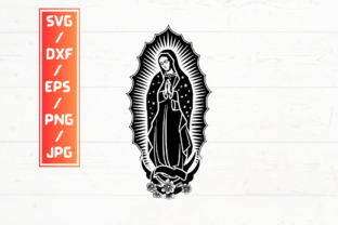 Virgin Mary Laser Cut Graphic by KDP INTERIORS MARKET · Creative Fabrica