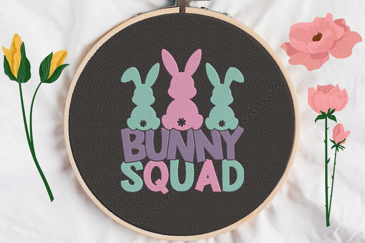 Bunny Squad, Easter · Creative Fabrica