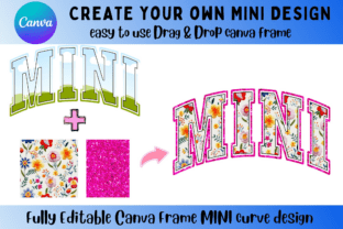 MINI Canva Frame Template Graphic by LadyAndBuns · Creative Fabrica