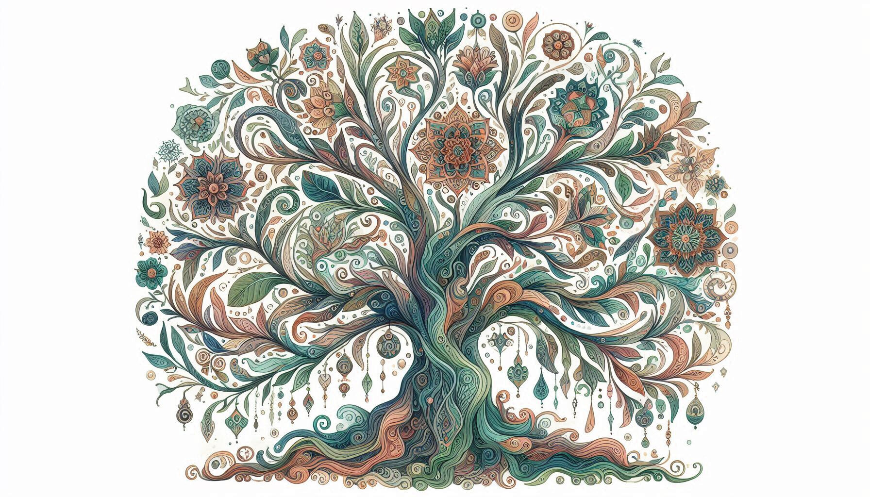 🌳 Artistic Tree of Life, Intricate Deta Gráfico por Creativeguru ...