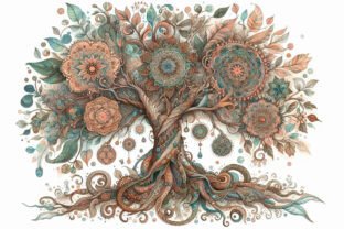 🌳 Artistic Tree of Life, Intricate Deta Gráfico por Creativeguru ...