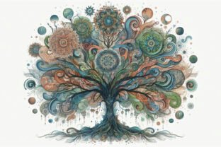 🌳 Artistic Tree of Life, Intricate Deta Gráfico por Creativeguru ...