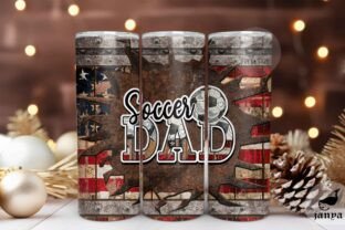 Soccer Dad Tumbler Wrap Sublimation PNG Graphic by Natcha Janya ...