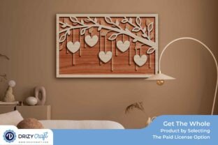 Family Tree Laser Cut 3D Design Set of 3 · Creative Fabrica