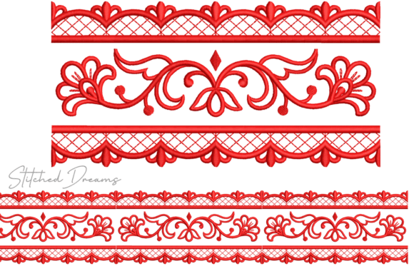 Borders Embroidery Designs (2026) - 1886+ Free & Premium Embroidery ...