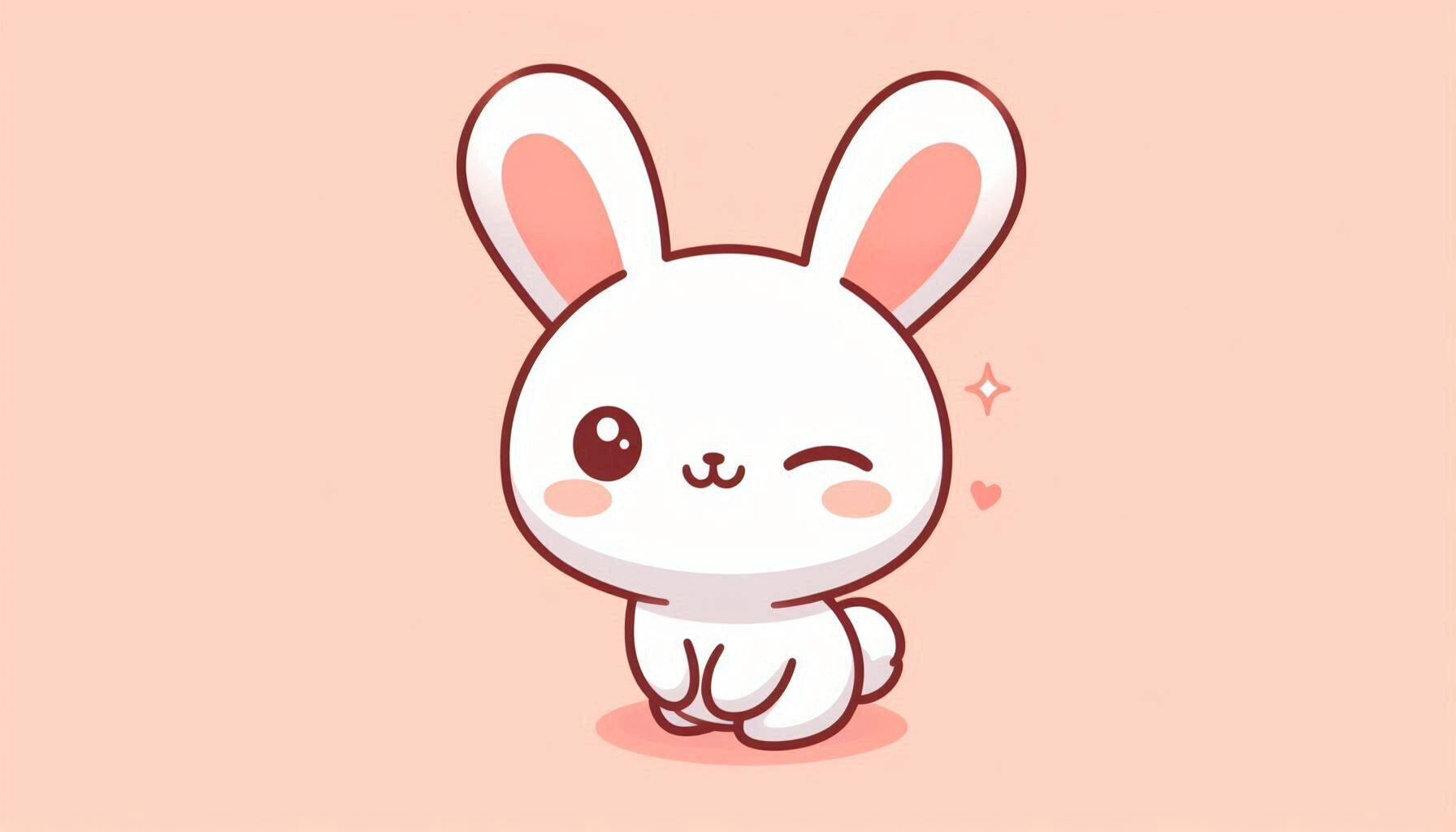 🐰 Playful Rabbit Winking, Ultra-cute Gráfico por grifvixcolor ...