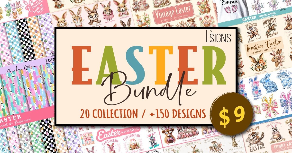 Easter Bundle Bundle · Creative Fabrica