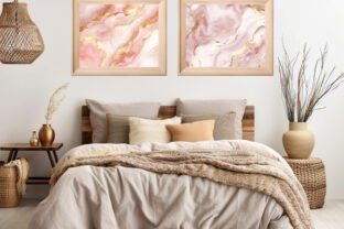 Seamless Rose Gold Marble Digital Paper Graphic by Diana Hunter ...