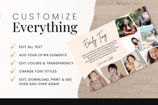 Editable Half Page Yearbook Ad Template Graphic by Christine Fleury ...