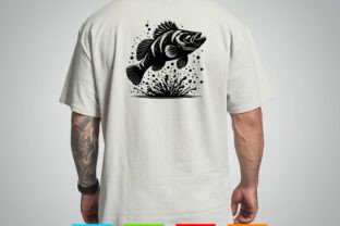 Grouper Fishing Svg, Jumping Fish Svg Graphic by Resal4019 · Creative ...