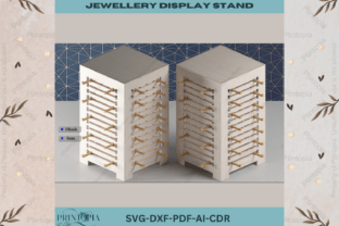 Laser Cut Jewelry Stand 259 · Creative Fabrica
