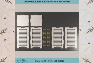 Laser Cut Jewelry Stand 259 · Creative Fabrica