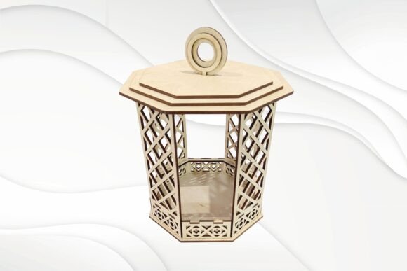 Bird Feeder Garden Decor Design Laser · Creative Fabrica