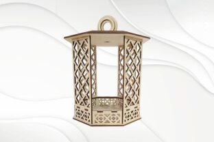 Bird Feeder Garden Decor Design Laser · Creative Fabrica