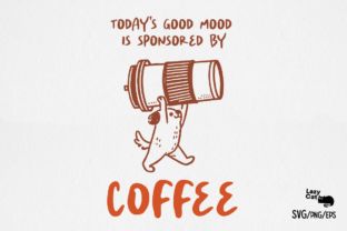 Funny Coffee Doodle SVG PNG Bundle Graphic by Lazy Cat · Creative Fabrica
