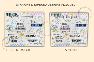 Tumbler Wrap Positive Affirmations Graphic by Jennifer Magri Designs ...