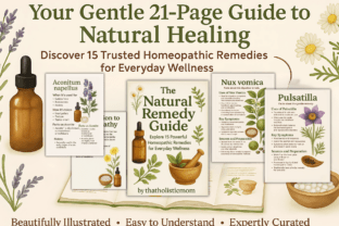 🌿 the Natural Remedy Guide – Gráfico por Nora as · Creative Fabrica