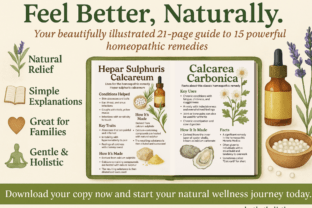 🌿 the Natural Remedy Guide – Gráfico por Nora as · Creative Fabrica
