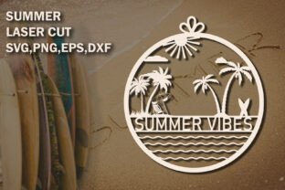 Summer Laser Cut SVG Bundle Design · Creative Fabrica