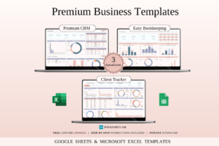 Premium Business Templates in Excel Graphic by SpreadsheetsHub ...