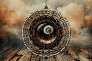 Dandelion Wind Spinner Graphic by TCSP Designs · Creative Fabrica