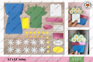 Flower Pot Card SVG, Mom Card SVG · Creative Fabrica