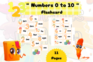 Numbers 0 to 10. Graphic by PrintablesByAicha · Creative Fabrica