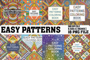 18 Easy Patterns Graphic by UniqueKAR · Creative Fabrica