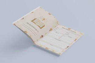 Bible Study Journal Canva Template Graphic by Book2Bees · Creative Fabrica