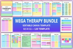 🧠 Mega Therapy Bundle - Mental Wellness Graphic by munjixpro · Creative ...