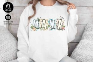 Floral Mama PNG Sublimation, Mother'sDay Graphic by Campfire Stories ...