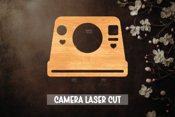 29 Laser Cut Camera Template Designs & Graphics