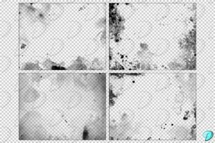 Ink Bleed Edge Overlays Transparent PNG Graphic by Emily Designs ...