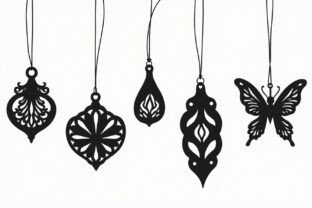 Laser Cut Pendant Design Bundle Graphic by Designs River · Creative Fabrica