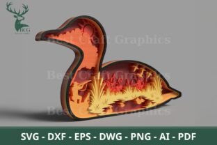 Duck Hunting Layered SVG · Creative Fabrica