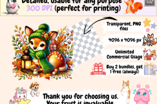 Forest Friends Clipart Graphic by Wonders Artist · Creative Fabrica
