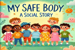 Safe Body Social Story | Hands to Self Graphic by STORYKIDS · Creative ...