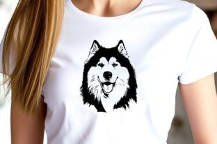 Alaskan Malamute SVG Bundle | 10 Dog DXF Graphic by juiceboxy ...